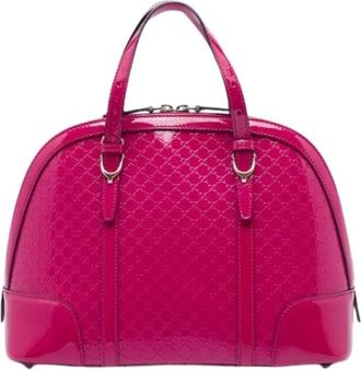 Gucci Pre-owned Nice Dome Satchel - Femme - Pre-owned - Rose - Taille: ONE Size