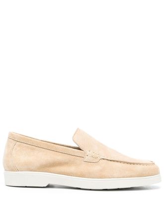 Moorer Loafer aus Wildleder - Nude