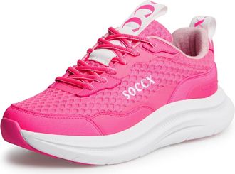 soccx Sneaker im Mesh-Design mit Logostick