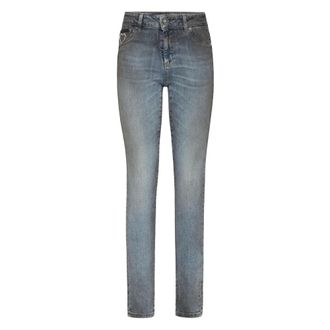 Philipp Plein Femme, Jeans, Gris, Taille: W26 Denim Jeggings Heart