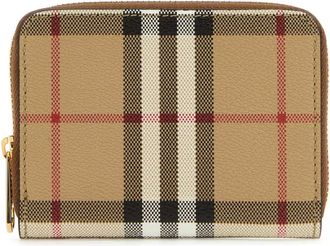 Burberry Femme, Accessoires, Multicolore, Taille: ONE Size Portefeuille imprim&eacute; e-canvas