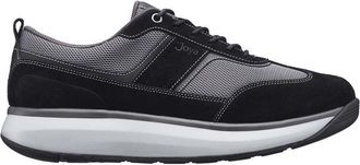 Joya David II Black, Herren Sneaker, bequem und atmungsaktiv, schwarz/grau, 41 2/3