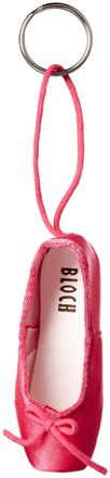 Bloch Damen Mini Spitzenschuh Schlüsselanhänger, hot pink, Einheitsgröße