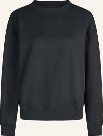 Fabletics Sweatshirt Cozy Fleece Crew Neck schwarz