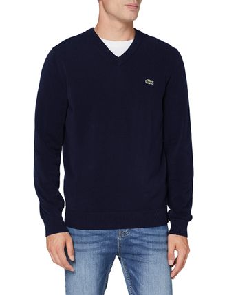 Lacoste Herren AH1951 Pullover, Marine, L