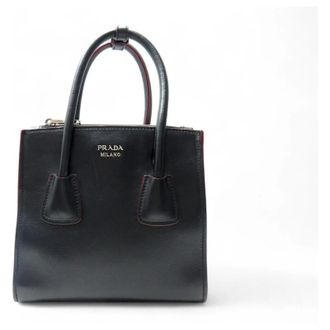 Prada Crossbody Bags - PRADA TWIN POCKET HANDTASCHE 1BA025 AUS SCHWARZEM - Gr. unisize - in Schwarz - f&uuml;r Damen