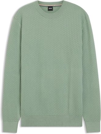 HUGO BOSS Homme, Pulls, Vert, Taille: M Pulls &agrave; col rond