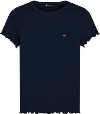 Tommy Hilfiger T-shirt droit en coton m&eacute;lang&eacute;