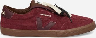 Magliano Veja Panenka Suede Sneakers Amarante