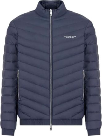 A|X Armani Exchange Herren, Jacken, Blau, MGröße