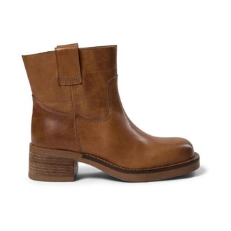 Pavement Leder-Stiefeletten - - Shoes - Damen - Beige - 37 EU