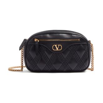 Valentino Garavani Femme, Sacs, Noir, Taille: ONE Size Sac bandoulière Quiltie 67