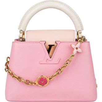 Louis Vuitton Crossbody Bags - Louis Vuitton Bicolor Taurillon Flower Chain Mini - Gr. unisize - in Rot - f&uuml;r Damen