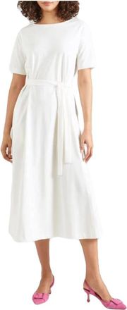 Minimum Billina 9760 Kleid - - Dresses - Damen - Wei&szlig; - S