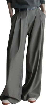 Marella Femme, Pantalons, Vert, Taille: 34 FR Ulzio Wide Pantalons