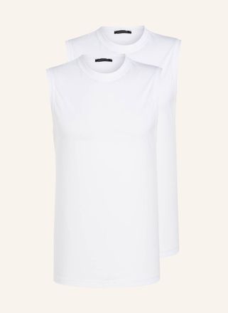 Schiesser 2er-Pack Unterhemden Essentials weiss