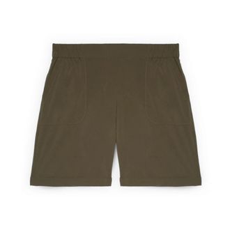 Fiorella Rubino Bermuda-Hose mit elastischem Bund - - Shorts - Damen - Gr&uuml;n - M