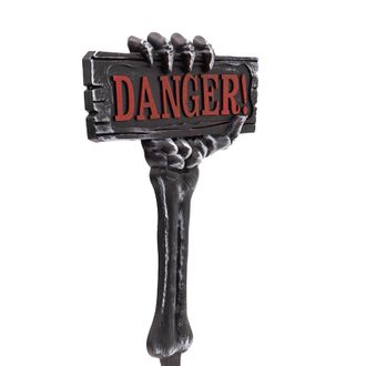 Generico Signs Skeleton Yard - Halloween-Skelett-Schilder, 54 cm, wetterfeste Gartensignatur, Knochen, Partyzubeh&ouml;r, wiederverwendbar, gruselige Urlaubsdekorat