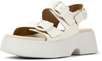 Camper K201712 Tasha Sandales Femme Blanc Naturel