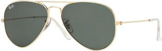 Ray-Ban Aviator Large Metal - unisex - Accessoires - Jaune - Taille: 55 MM