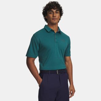 Under Armour Tech Polo f&uuml;r Herren Rack Gr&uuml;n / Pitch Grau / Pitch Grau XXL