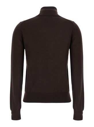 Polo Ralph Lauren Wool High-Neck Sweater - Brown