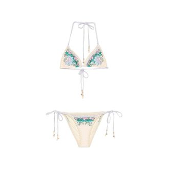 Zimmermann Indra Crochet-detail Bikini