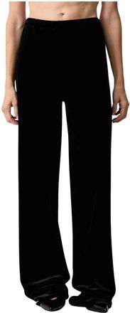 VETEMENTS Pantalon en velours push-up - Femme - Pantalons - Noir - Taille: 38 FR