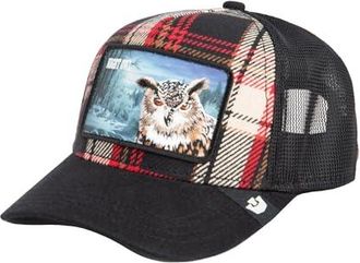 Goorin Brothers The Farm all Over Canvas Adjustable Trucker Hat Casquette de Baseball Unisexe-Adulte, gris, Taille Unique