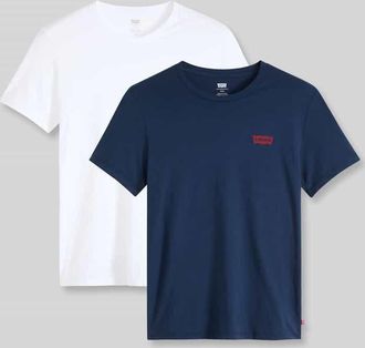 Levi's Relaxed Fit T-Shirt aus reiner Baumwolle im 2er-Pack
