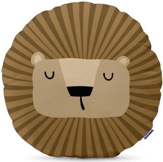 Hf Living HappyFriday HF Mini Kissen, Mehrfarbig, Löwe, 50 x 50 cm