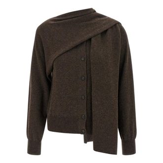 Ferragamo Damen, Strickwaren, Braun, XSGr&ouml;&szlig;e