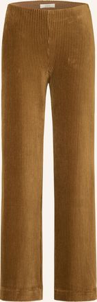 Yerse Yerse Cordhose Dobras braun