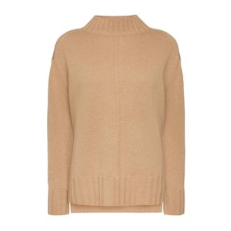 Elena Miro Damen, Strickwaren, Beige, SGr&ouml;&szlig;e