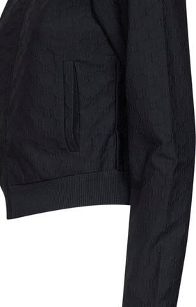 Gucci GG Jacquard Jersey Tracktop - Black