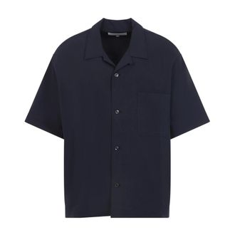 STUDIO NICHOLSON Homme, Chemises, Bleu, Taille: XL Agios Shirt