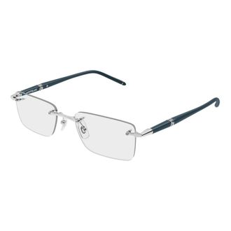 Montblanc Montblanc - Mb0536O Monture Optique - Homme - Accessoires - Gris - Taille: 54 MM