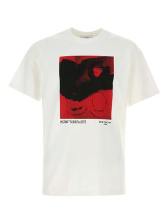 Givenchy graphic-print T-shirt - Wei&szlig;