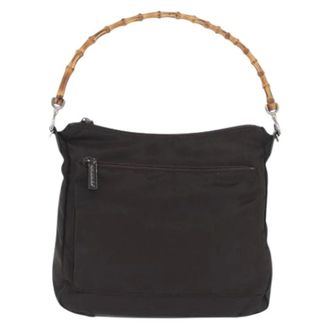Gucci Sac bandouli&egrave;re vintage Pre-owned - Femme - Pre-owned - Noir - Taille: ONE Size