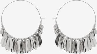 Isabel Marant Boucles DOreilles Metal Shiny Leaf - Femme - Argent - Isabel Marant