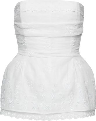 Magda Butrym Femme, Tops, Blanc, Taille: 36 FR Hauts