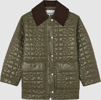 Ganni Veste Shiny Quilt Kalamata