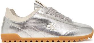 Calvin Klein Sneakers Low Profile Sneaker Met HW0HW03305 Silberfarben
