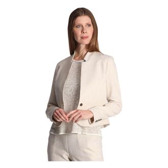 Alessia Santi Leichte Jacke - - Jackets - Damen - Beige - S