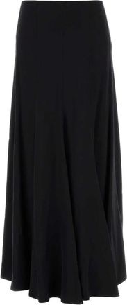 Chlo&eacute; Femme, Jupes, Noir, Taille: 36 FR Jupe Maxi Fluide