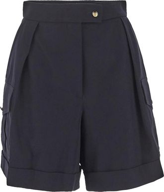 Alexander McQueen Formale Hose - Blau