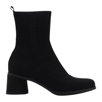 Camper Schwarze Stretch-Stoff Stiefeletten - - Shoes - Damen - Schwarzk - 36 EU