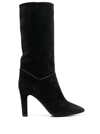 Saint Laurent Kniehohe Tracy Stiefel 90mm - Schwarz