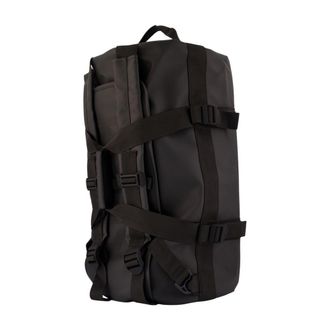 Rains Unisex Texel Duffel Bag W3 Travel - Rains Synthetic Black Travel-Bags