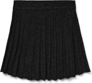 Vero Moda Skaterskirt Vmmarina Nw Jupe Patineuse Boo, Noir, XS Femmes
